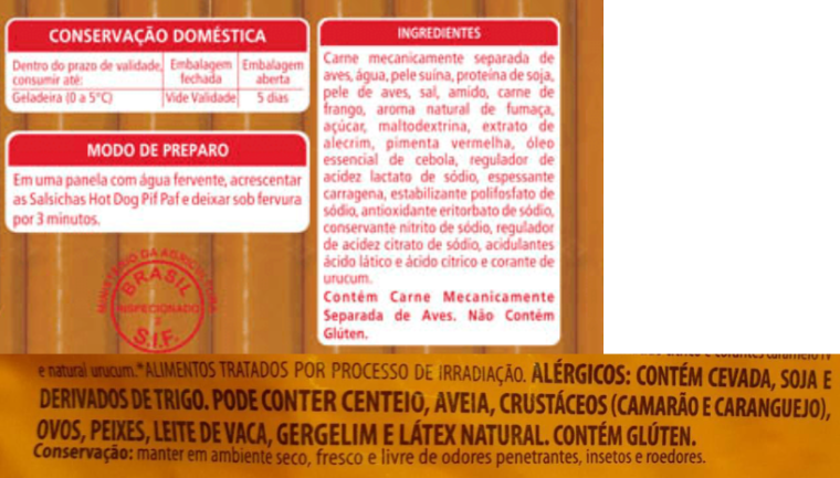 Nova rotulagem para alimentos embalados - Portal e-food | Tudo sobre ...
